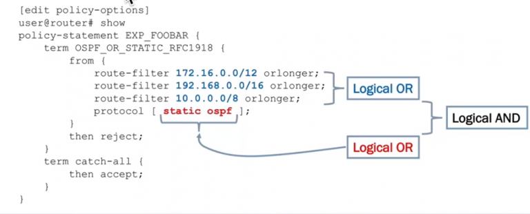 Junos Routing Policy and Firewall Filters – Alex Wilkins Technology ...